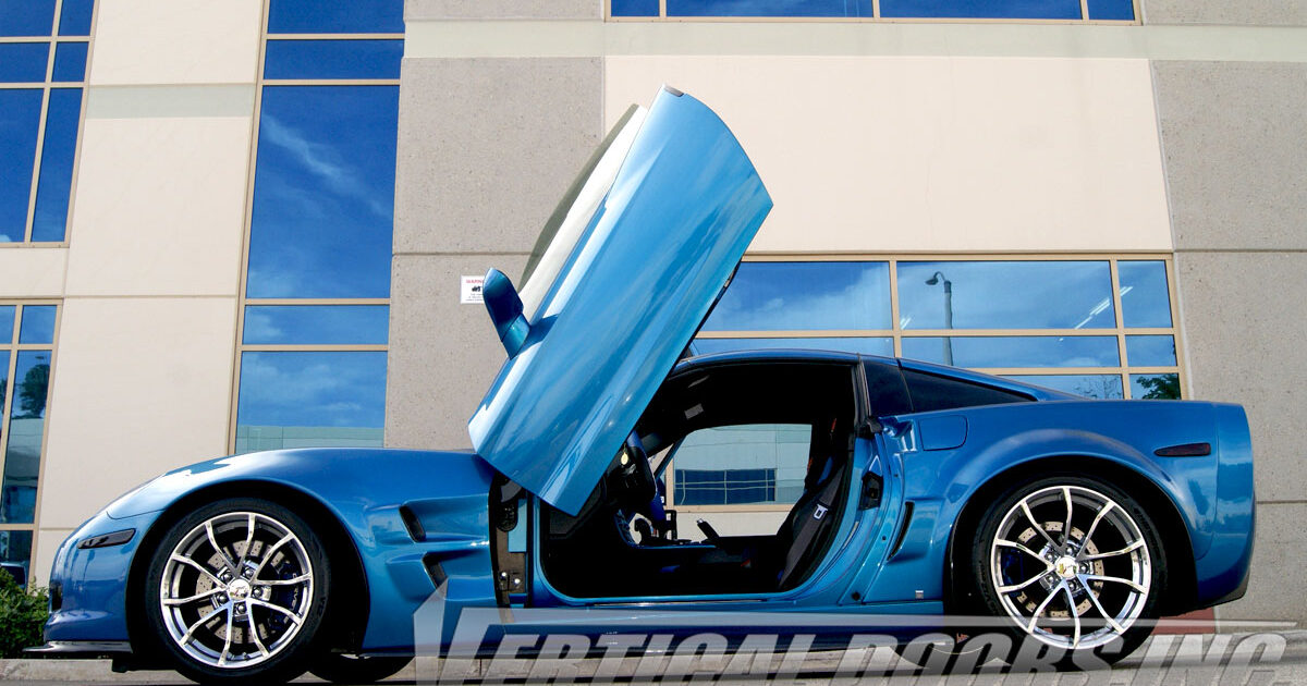 CHEVROLET CORVETTE C-6 2005-2013 VERTICAL LAMBO DOORS – Vertical Lambo ...