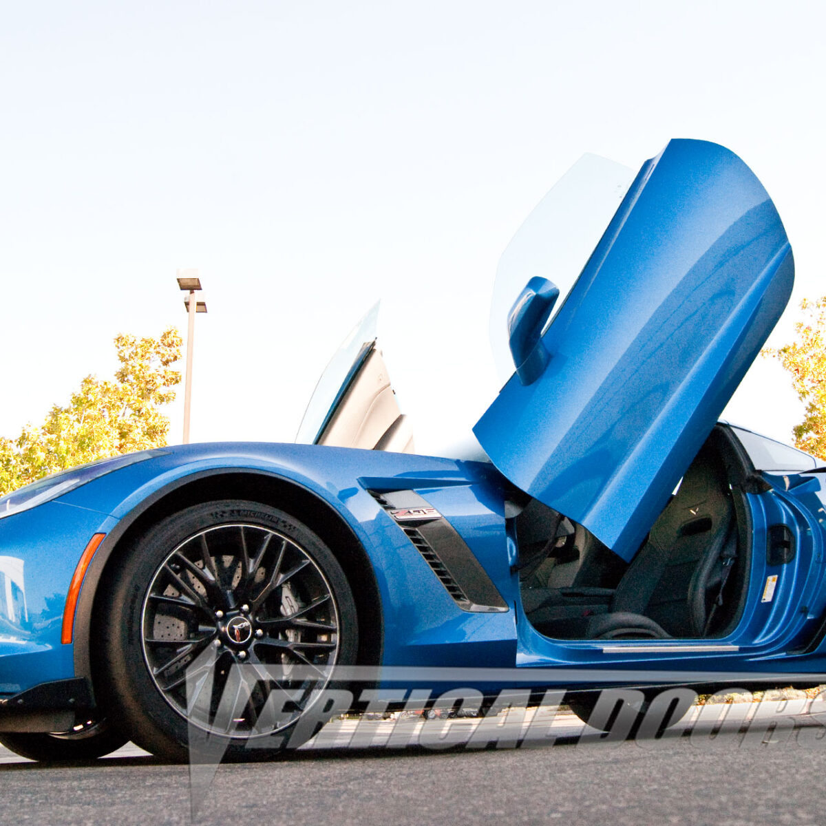 CHEVROLET CORVETTE C7 2014-2019 ZLR DOOR KIT – Vertical Lambo Doors