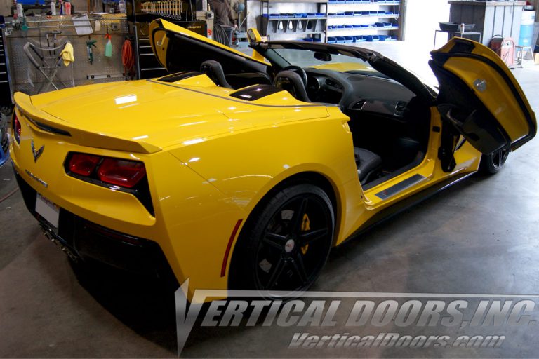CHEVROLET CORVETTE C7 2014-2019 ZLR DOOR KIT – Vertical Lambo Doors