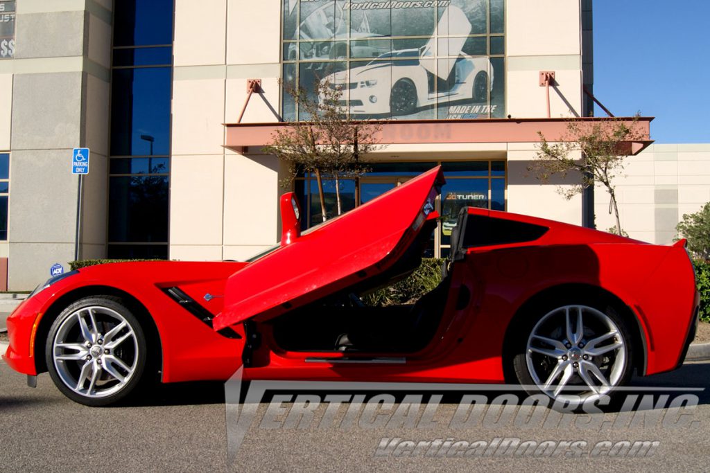 CHEVROLET CORVETTE C7 2014-2019 ZLR DOOR KIT – Vertical Lambo Doors