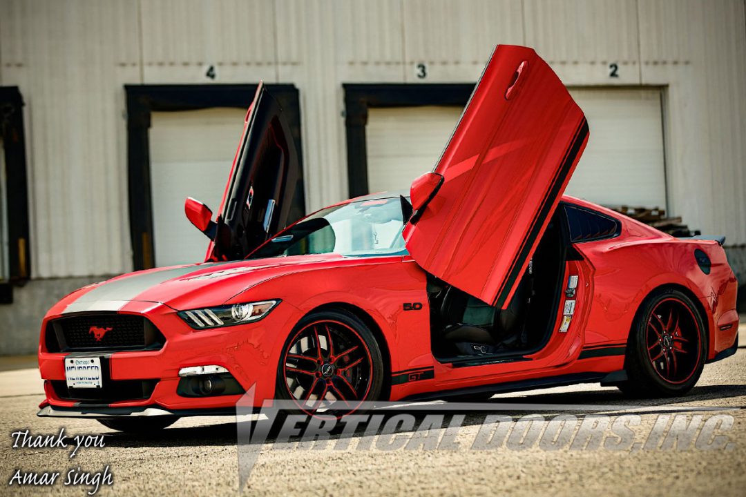 FORD MUSTANG 2015-2021 VERTICAL LAMBO DOORS – Vertical Lambo Doors