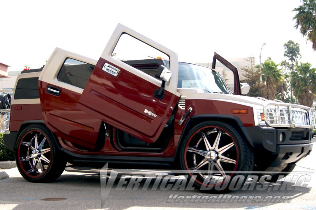 HUMMER H2 2003-2009 VERTICAL LAMBO DOORS | Vertical Lambo Doors