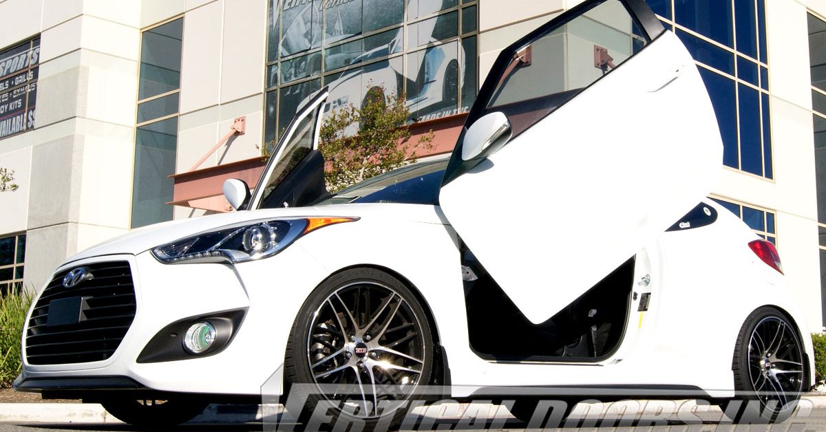 HYUNDAI VELOSTER 2011-2016 VERTICAL LAMBO DOORS – Vertical Lambo Doors