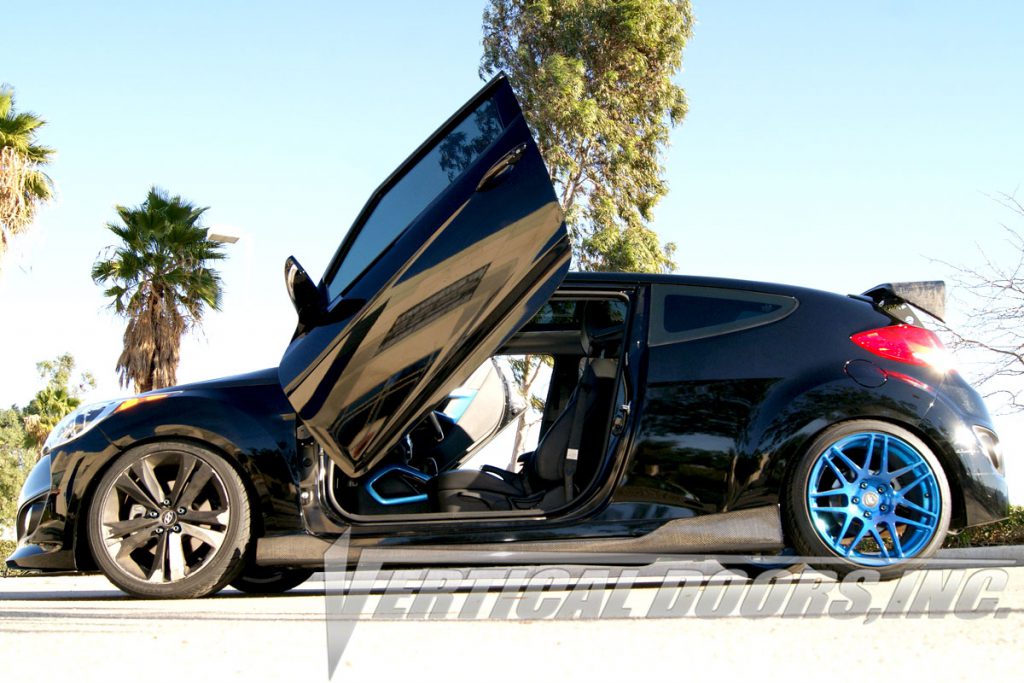 HYUNDAI VELOSTER 2011-2016 VERTICAL LAMBO DOORS | Vertical Lambo Doors