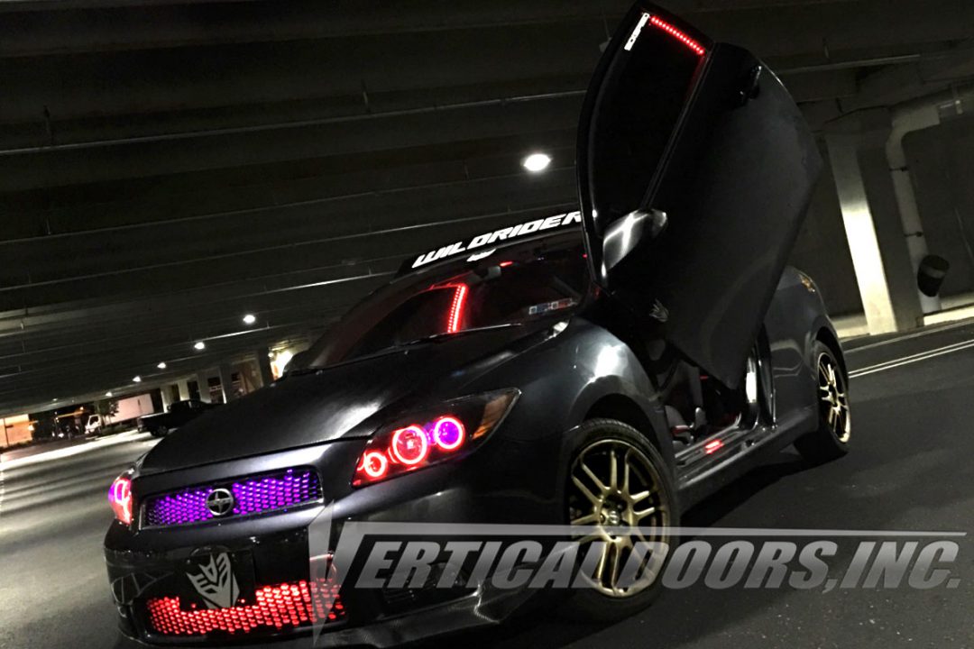 SCION TC 2005-2010 VERTICAL LAMBO DOORS – Vertical Lambo Doors